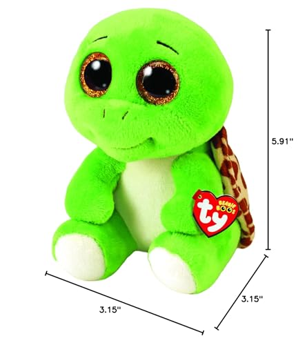 Snapklik.com : TY - Beanie Boos - Soft Toy Turbo The Turtle 15 Cm - TY36392
