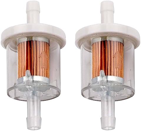 Amazon.com: 2 Pack 49019-0027 1/4 Inline Fuel Filter 49019-0014 49019 ...