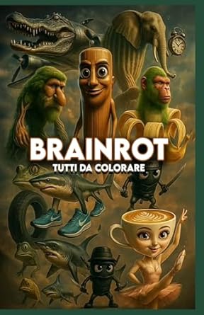 BRAINROT DA COLORARE: tutti i più famosi brainrot italiani da colorare ...