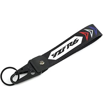 Amazon.com: Motorcycle Metal Key Holder Chain Tag With Stamp Logo Nylon ...