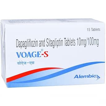 VOAGE-S 10/100 mg - Strip of 15 Tablets : Amazon.in: Health & Personal Care