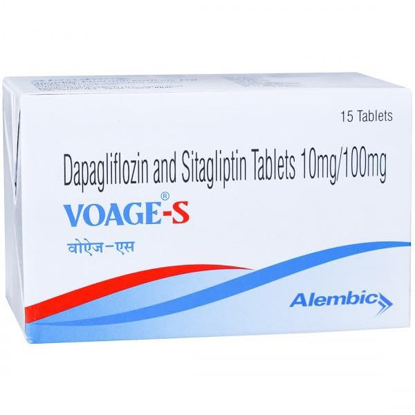 VOAGE-S 10/100 mg - Strip of 15 Tablets : Amazon.in: Health & Personal Care