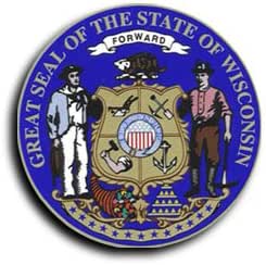 Amazon.com - Wisconsin - State Seal Sticker - Flags
