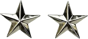 Amazon.com: 2PCS WW2 US Army One Star Brigadier General Rank Insignia ...