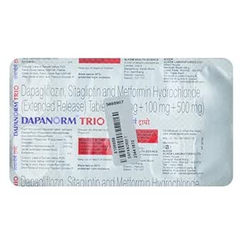 Dapanorm-Trio - Strip of 10 Tablets : Amazon.in: Health & Personal Care