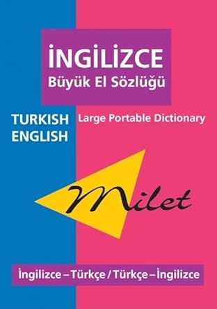 Milet Large Portable Dictionary: Turkish-English / English-Turkish ...