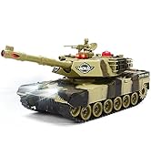 Amazon.com: BEAURE 1:28 Scale German Tiger Tank, RC Military Toy for ...