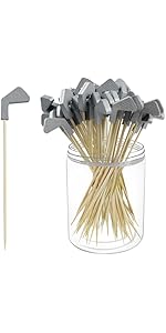 Amazon.com | 200Pcs Golf Cocktail Picks,4.7 Inch Golf Theme Toothpick ...