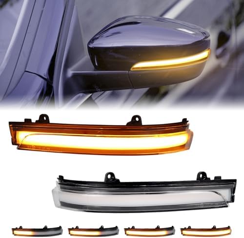 AreLokpri - Luz dinámica de señal de giro secuencial compatible con VW ...