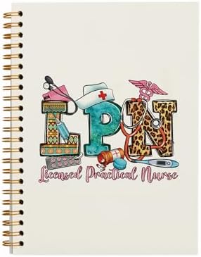 Amazon.com : QUICQOD LPN Gift Licensed Practical Nurse Notebook Gifts ...