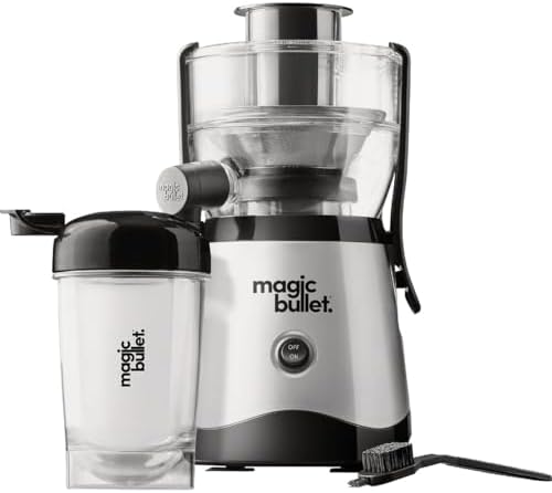 Amazon.com: Magic Bullet Mini Juicer with Cup, Black and Silver: Home ...
