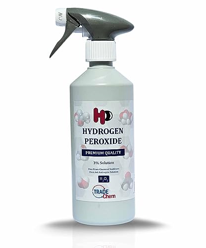 Hydrogen Peroxide 3% HP H2O2 10 Vols (500ml Spray) : Amazon.co.uk ...