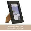 Amazon.com - Klikel 4x5 Picture Frame Black - 5x4 Wooden Photo Frame ...