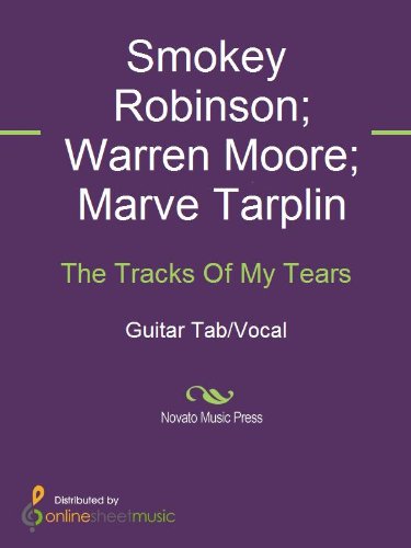 The Tracks Of My Tears - Kindle edition by Kenn Chipkin, Marve Tarplin ...