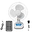 Amazon.com: AFSEMOS Solar Oscillating Fan, 15w Solar Powered 3-Speed 12 ...