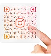 Amazon.com: Custom QR Code Stickers Personalized Design Your Own QR ...