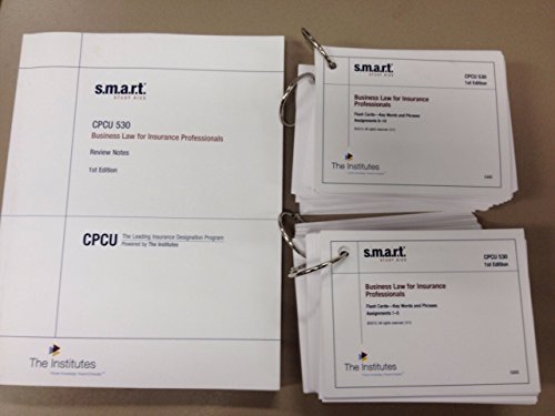 CPCU 530 Business Law for Insurance Professionals - Review Notes by ...