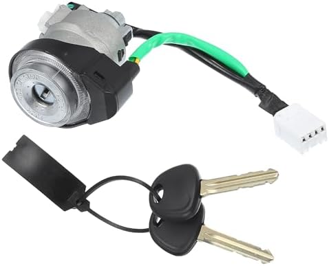 Amazon.com: uxcell No.819203KA10 Car Ignition Switch Lock Cylinder with ...
