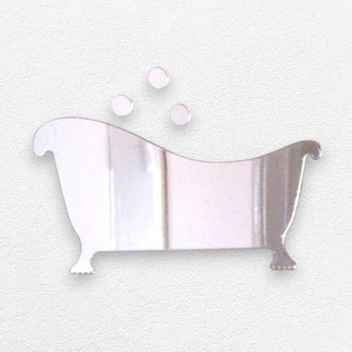 Super Cool Creations Bath & Bubbles Bathroom Door Sign Mirrors – 35cm x ...
