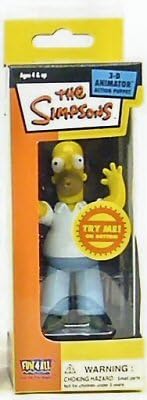Amazon.com: Homer Simpson 3-D Animator Action Puppet : Toys & Games