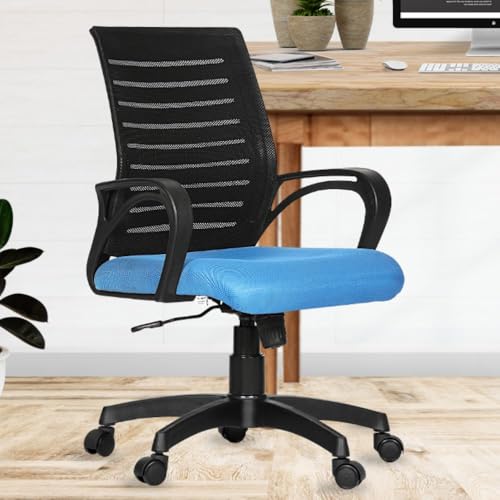 Da URBAN® Tulip Mid-Back Revolving Mesh Ergonomic Chair Home & | Shop ...