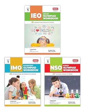 Buy MTG NSO-IMO-IEO (Science, Mathematics & English) Olympiad Workbook ...