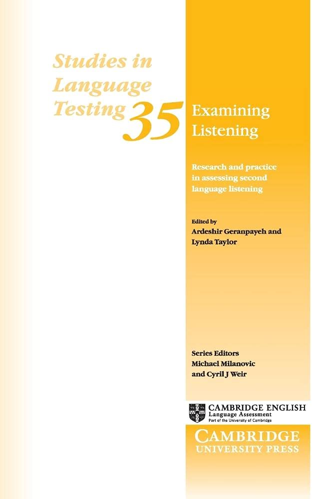 Amazon | Examining Listening: Research And Practice In Assessing Second ...