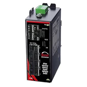 Amazon.com: Red Lion Controls/N-Tron SLX-8MG-1 Sixnet SLX-8MG-1 8PORT Managed Industrial ...