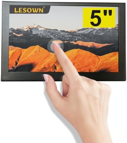Amazon.com: LESOWN Mini monitor HDMI 5 pulgadas IPS pantalla pequeña ...