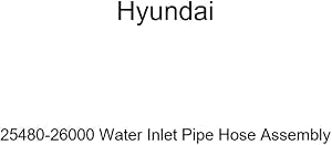 Original Hyundai 25480-26000 Wasserzulaufschlauch : Amazon.de: Auto ...