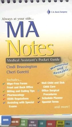 Ma Notes: Medical Assistant's Guide: Medicine & Health Science Books ...