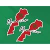 2 x 10cm Morocco Flag Vinyl Stickers - Moroccan Map Travel Holiday ...