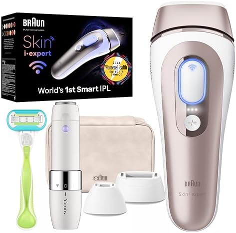 Amazon.com: Braun Skin i-Expert Smart IPL PL7219 at Home Laser Hair ...