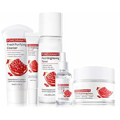 Skincare Gift Sets for Women Sale - Pomegranate Beauty Products - 5PCS ...