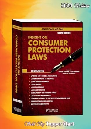 Buy INSIGHT ON CONSUMER PROTECTION LAWS 2ND EDITION 2024 Book Online at ...