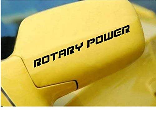 Amazon.com: StickerLoaf Brand ROTARY POWER Decal Racing Side mirror ...