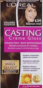 L'Oréal Paris Casting Crème Gloss 634 Marron Miel - La boîte : Amazon ...