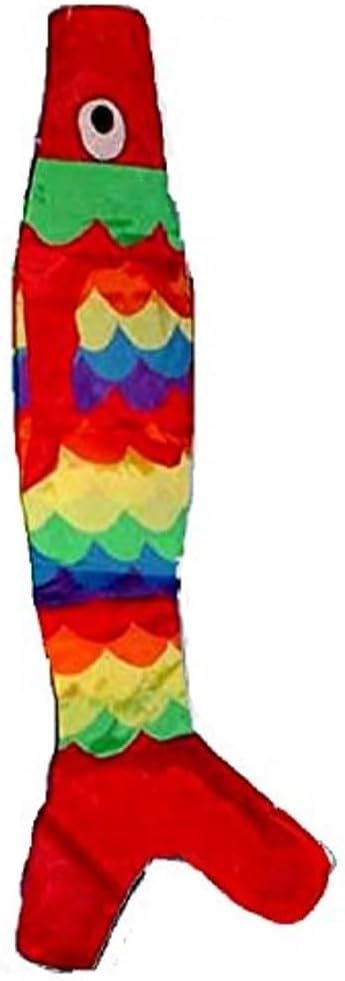Amazon.com: Tropical Fish Windsock, Nylon 60 Inches Long – Red Outdoor ...