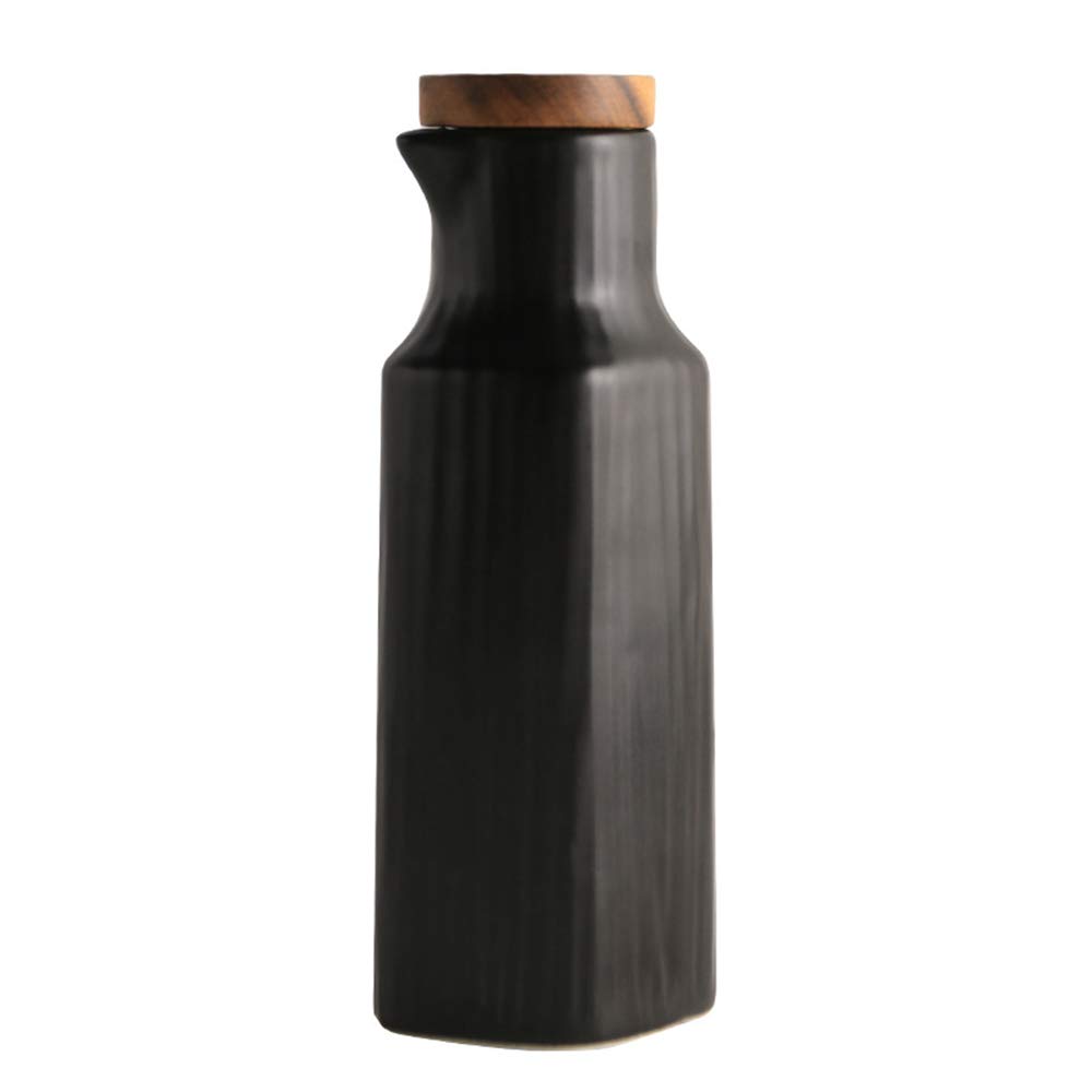 OnePine 300ml Ceramic Oil Dispenser Bottle, Oil Bottle Cruets No Drip ...