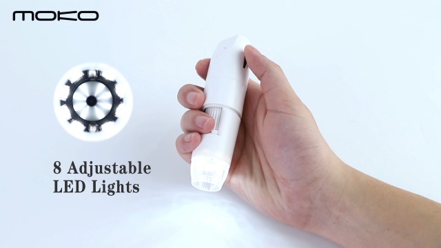 Watch MoKo WiFi USB Digital Microscope, 1080P HD 2MP Camera, 50x to ...