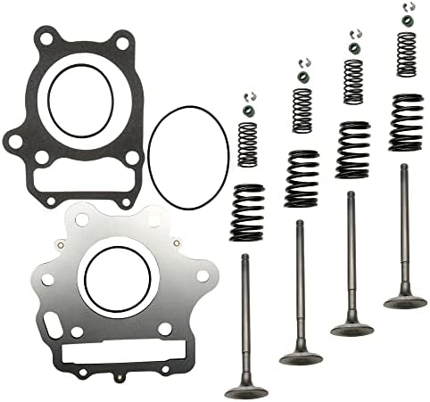 Amazon.com: Cylinder Intake Exhaust Valve Kit for Honda ATV TRX300EX ...