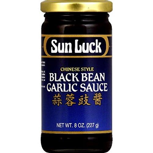 Amazon.com : Sun Luck Chinese Style Black Bean Garlic Sauce, 8 oz (Pack ...