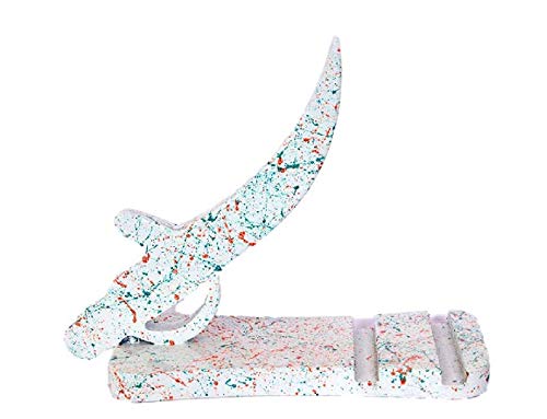 JRC.INC Multi Color Wooden Talwar Mobile Stand : Amazon.in: Electronics