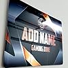 ShopQuality4U Personalised Game Metal Mirror Gamer Sign - Customised ...