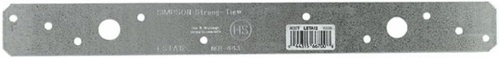 Amazon.com: 75 Pack Simpson Strong Tie LSTA12 1-1/4" x 12" Light Strap ...