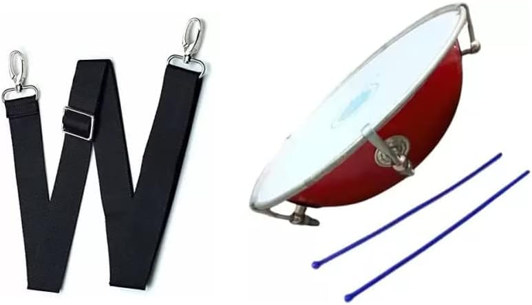 Onekbhalo Tasha Drum Musical set with belt : Amazon.in: Musical Instruments