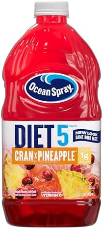 Amazon.com : Ocean Spray Diet Cranberry Pineapple Juice Drink, 64 FL Oz ...