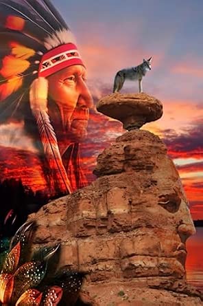 Indian Chief Notebook, Scetch Book, Journal. 160 pages (80 Sheets) 6 x ...