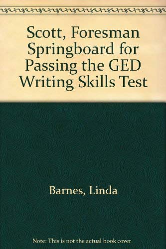 Buy Springboard for Passing Ged Writing Skills Test/1988 Book Online at ...