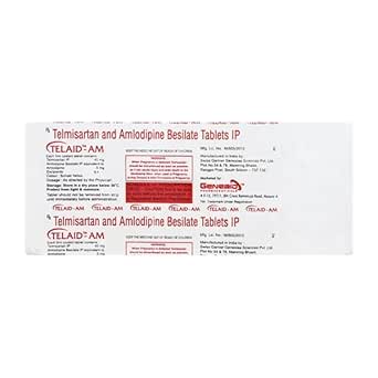 Telaid-AM - Strip of 10 Tablets : Amazon.in: Health & Personal Care